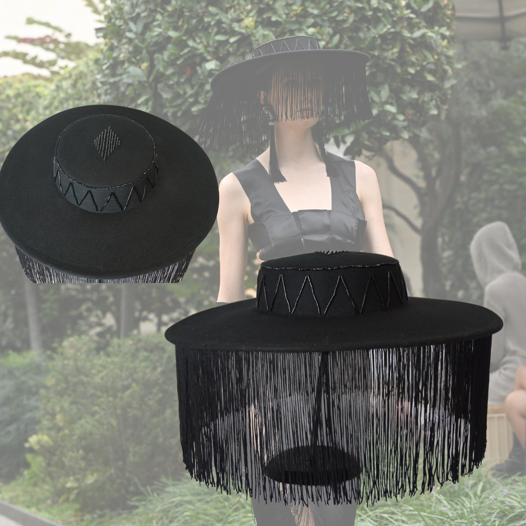 Fashion week fringe hat | Native Diva Creations Inc